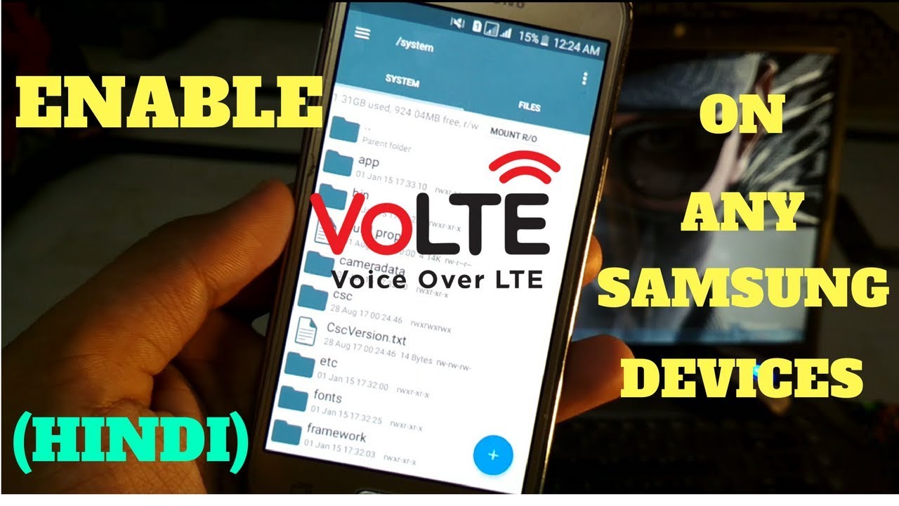 How to enable VoLTE feature on any android ||HINDI|| - YouTube