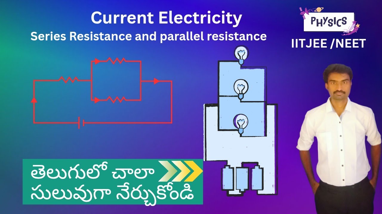 Series Resistance and Parallel Resistance current electricity | Physics IIT-JEE ,NEET #jee # ...