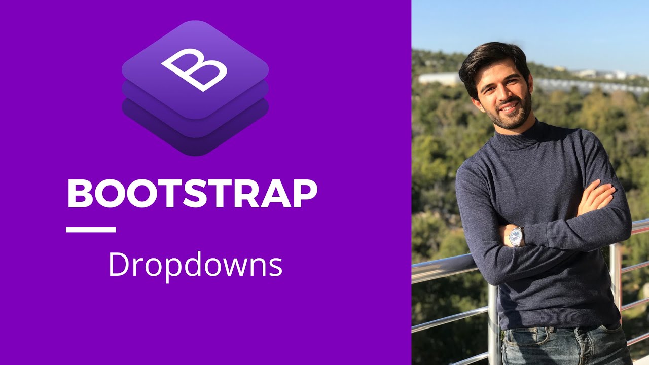 Bootstrap Dropdowns - YouTube