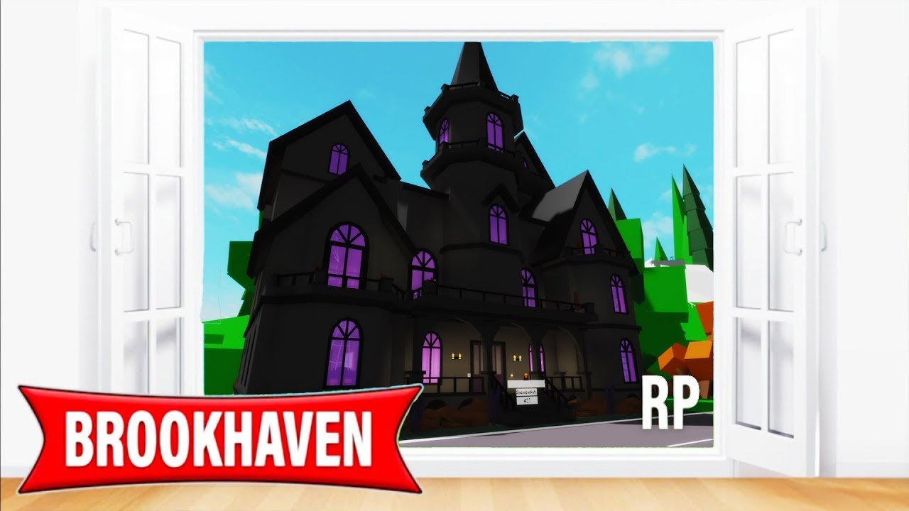 Roblox Brookhaven 🏡RP NEW HALLOWEEN HOUSE (Haunted Castle - How To Get ...