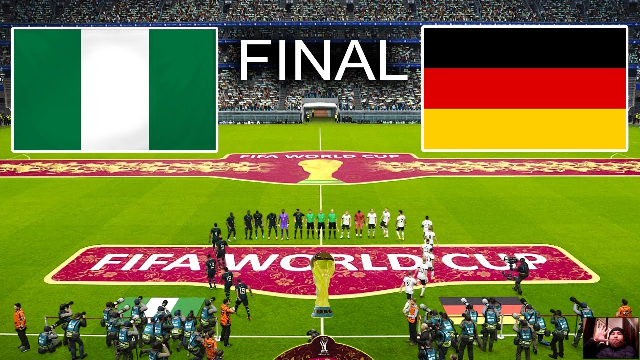 PES 2021 - Nigeria vs Germany Final - FIFA World Cup 2022 - Full Match ...