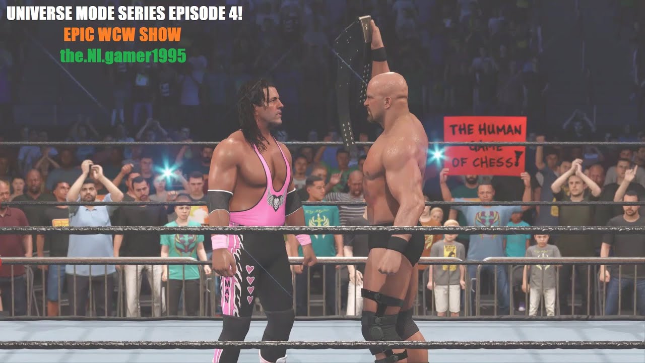 UNIVERSE MODE episode 4! EPIC 1st WCW show! #wwe2k23 #wwe #universemode ...