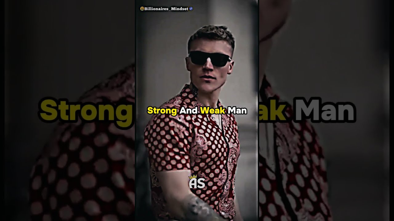 Sigma Rule Weak Man Vs Strong Man motivation attitude status YouTube Sigma Rule Weak Man Vs Strong Man motivation attitude status YouTube