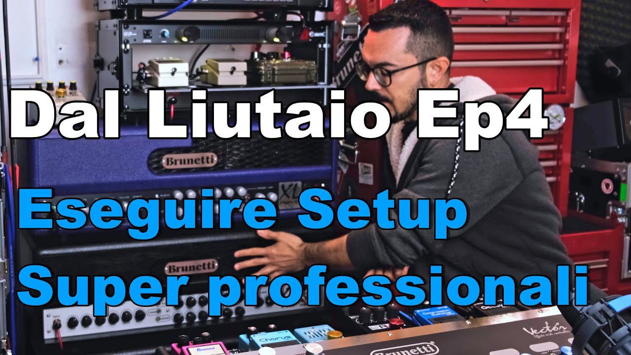 "Dal Liutaio Ep4" Liuteria Moderna perché usare tutti questi Ampli ...