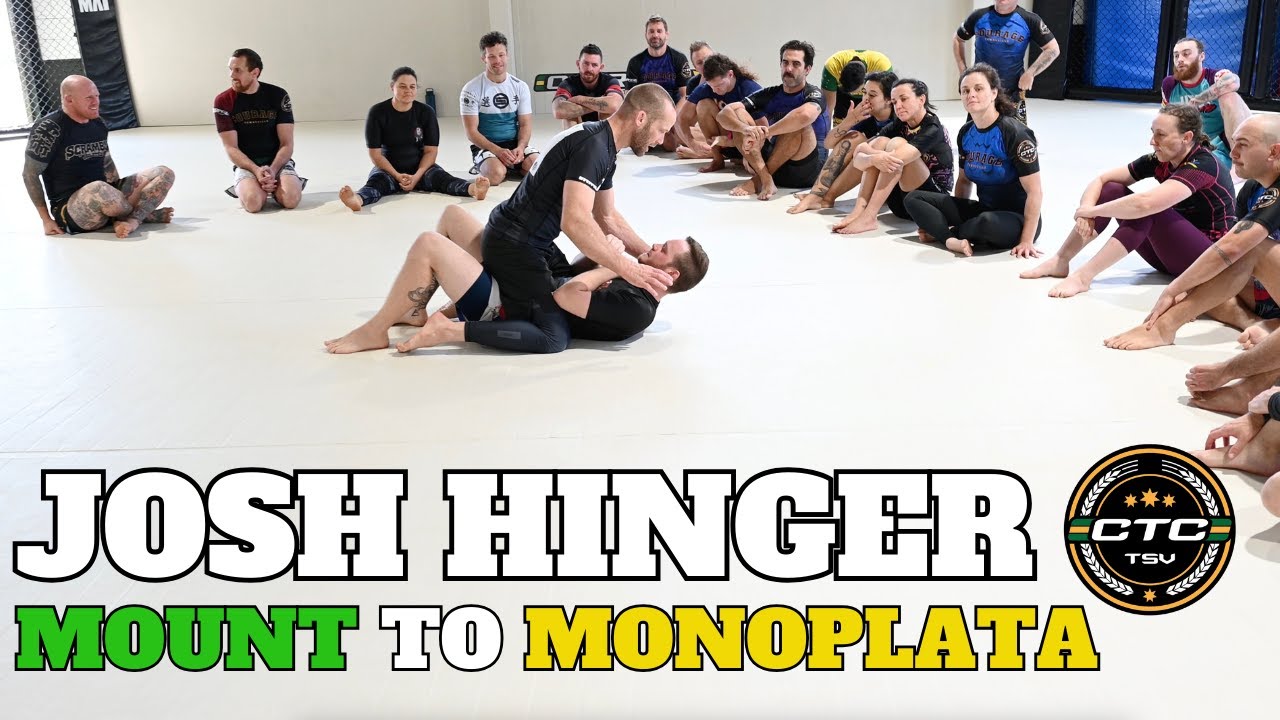 JOSH HINGER BJJ - MOUNT TO MONOPLATA - YouTube