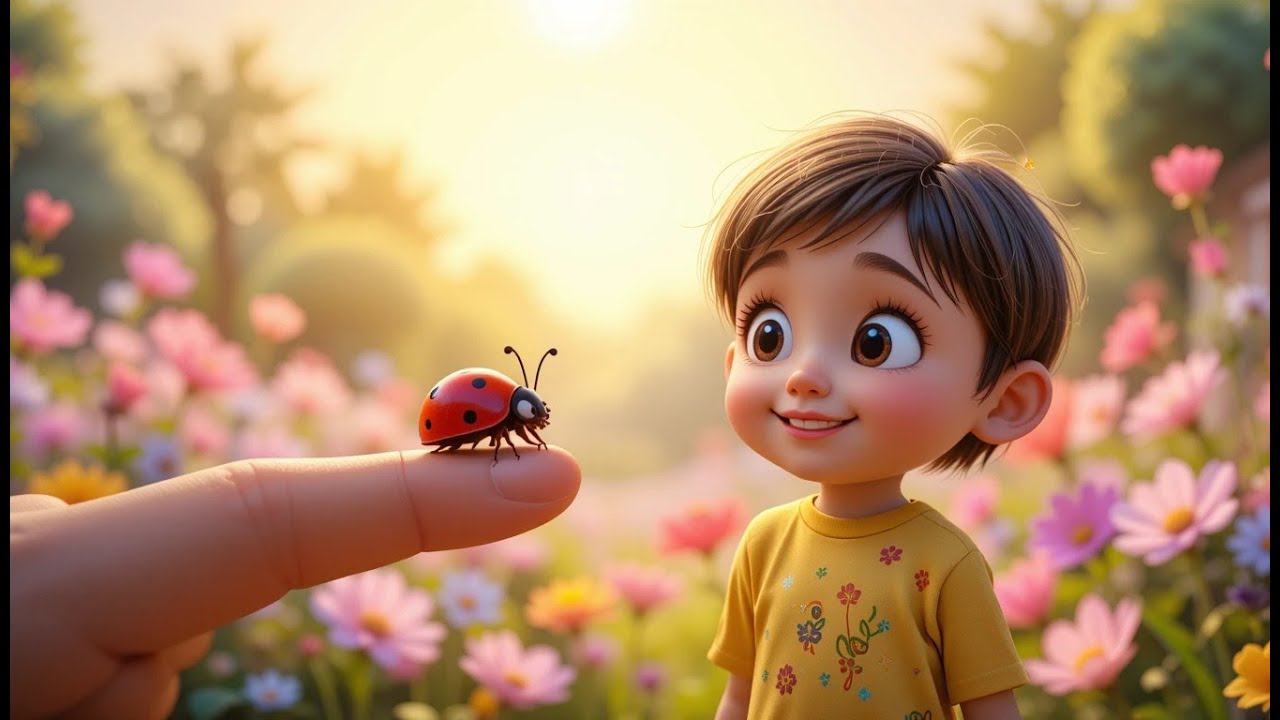 Itsy Bitsy Ladybug Rhyme Song | Popular Nursery Rhyme | Kids Songs ...