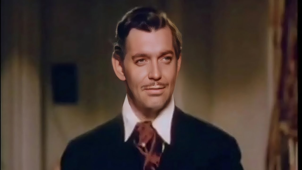 CLARK GABLE's Camera Tests for *Gone With The Wind* #gonewiththewind # ...