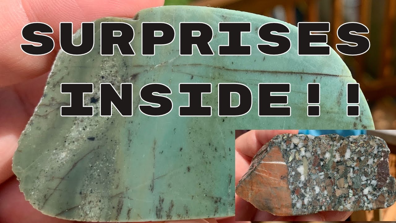 Looking Inside Beautiful Rocks | Cutting Rocks #3 - YouTube