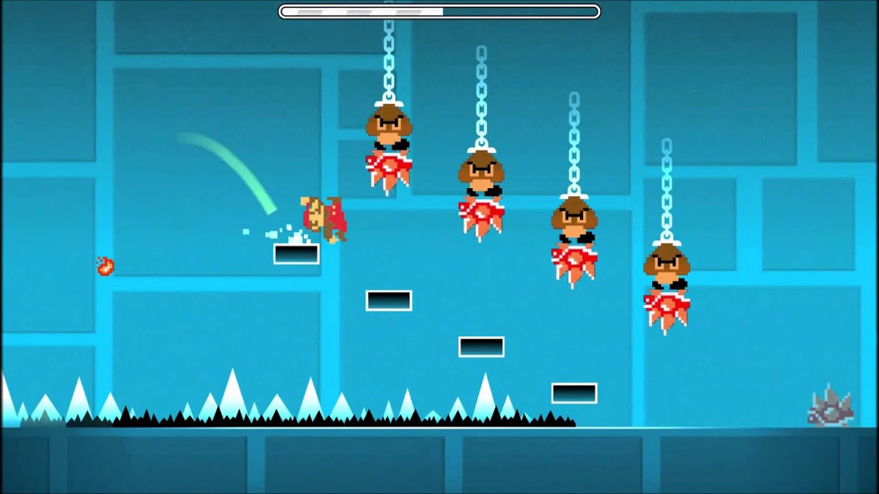 Super Mario Dash (Texture Pack Geometry Dash 2.0) Sneak Peak #1 - YouTube