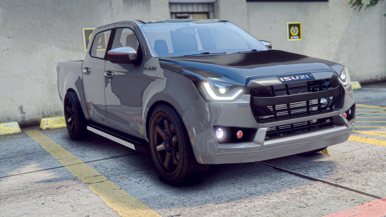 Grand Theft Auto V Mod All-New Isuzu D-Max 2020 - YouTube