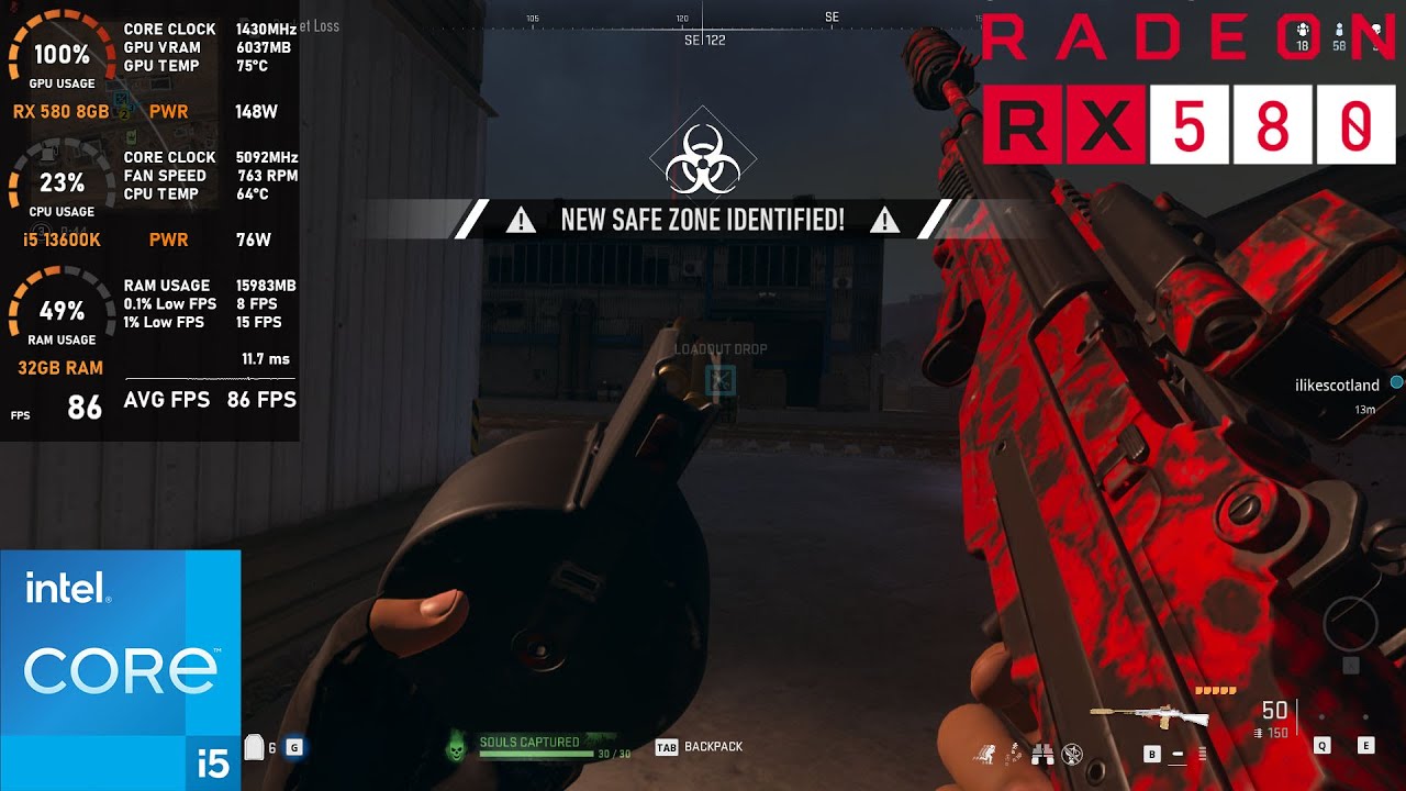 RX 580 8GB | Call of Duty Warzone 2 - 1080p Low Settings - YouTube