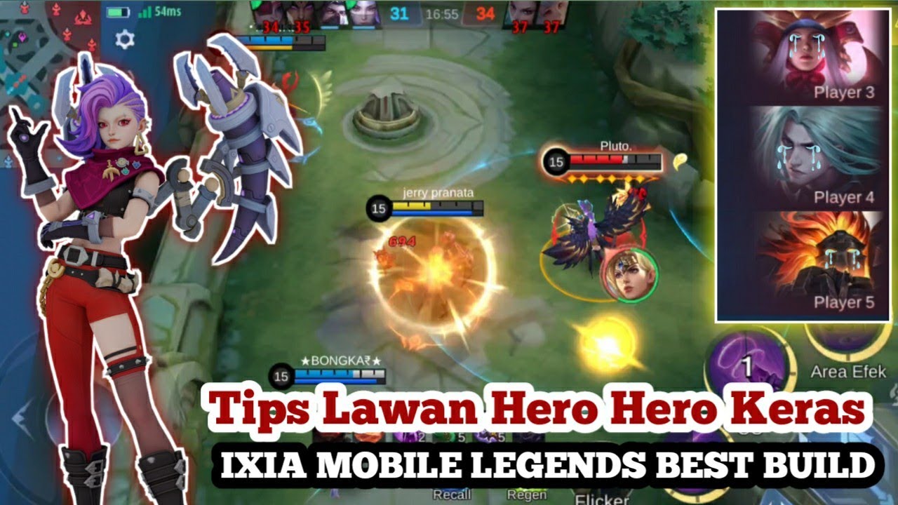 CARA IXIA COUNTER HERO KERAS -IXIA MOBILE LEGENDS BANG BANG - YouTube