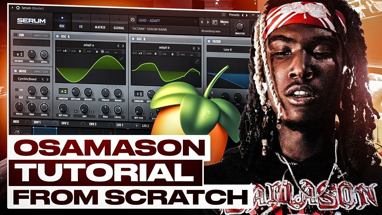How To Make AUTHENTIC OSAMASON Type Beat FROM SCRATCH - YouTube