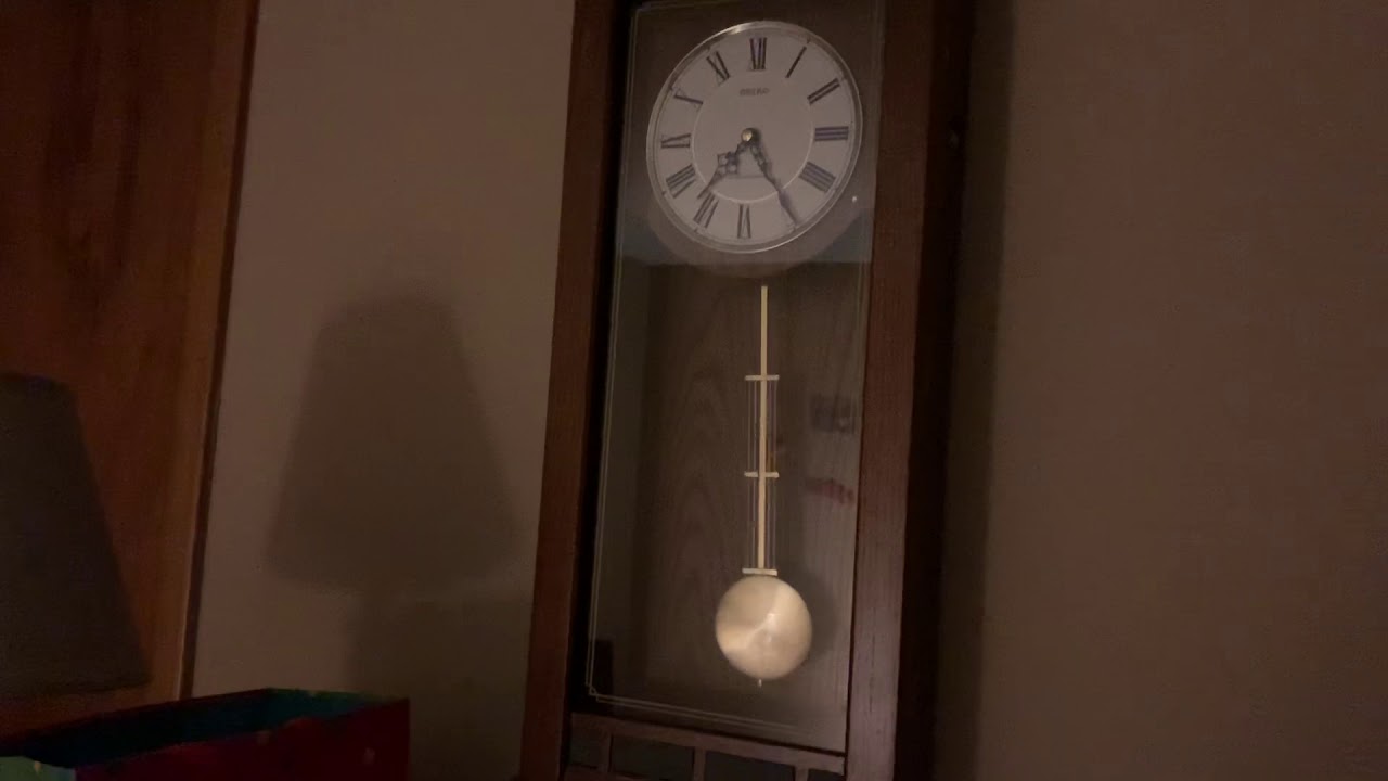 Seiko QXM489BLH - YouTube