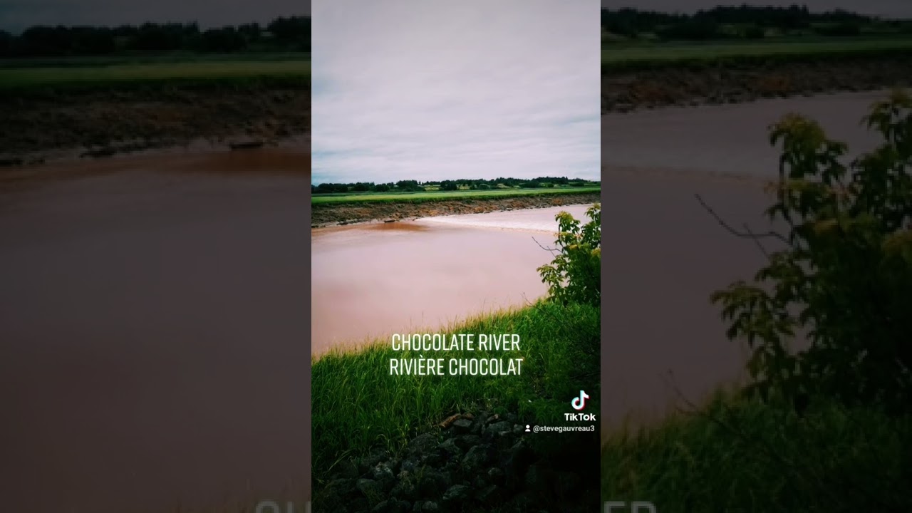 La rivière chocolat a la montée des eaux! Chocolate River at Tide! # ...