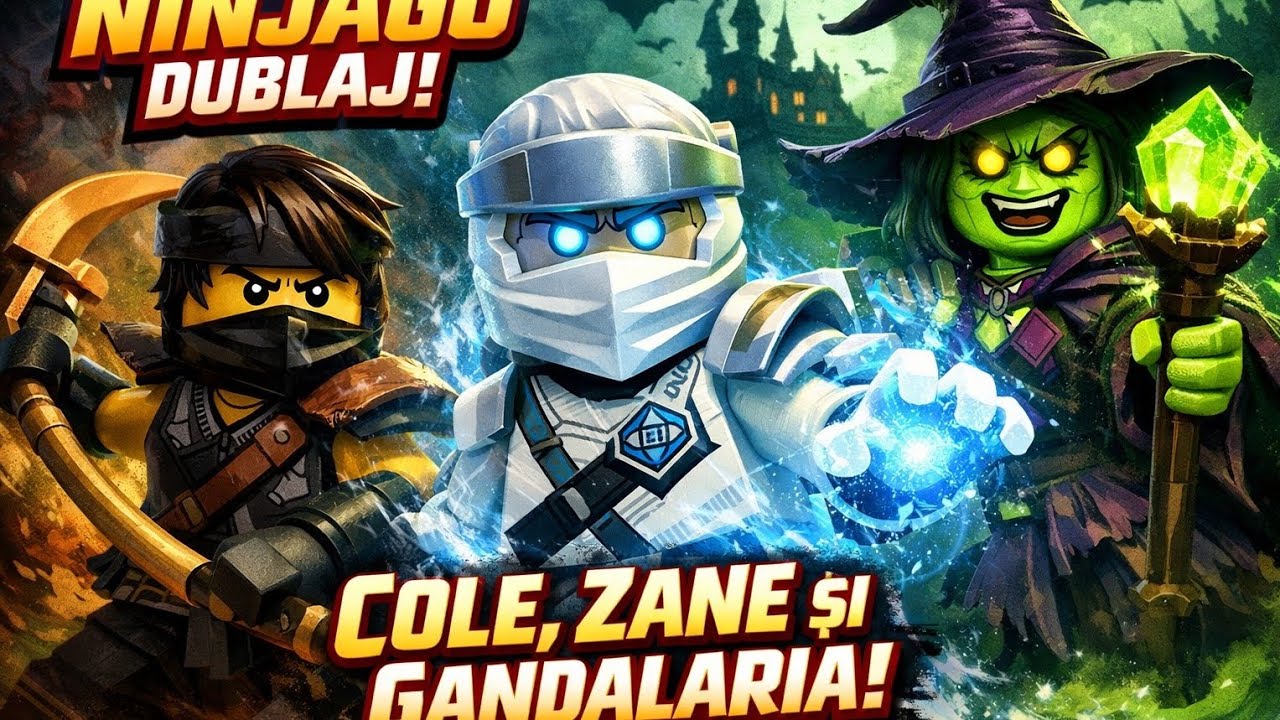 NINJAGO DUBLAJ ROMÂNĂ | Episodul 6 – Cole și Zane vs Gandalaria - YouTube