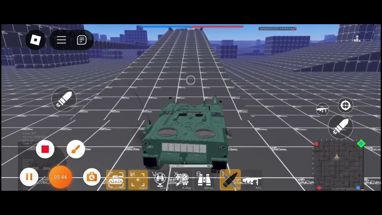 CTS CURSED TANK SIMULATOR ROBLOX DRIFTING ON NEW TANT VT1-2 FROM DAILY ...