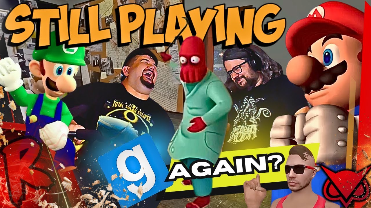 They're STILL Playing Gmod? (VanossGaming Compilation) | RENEGADES REACT - YouTube