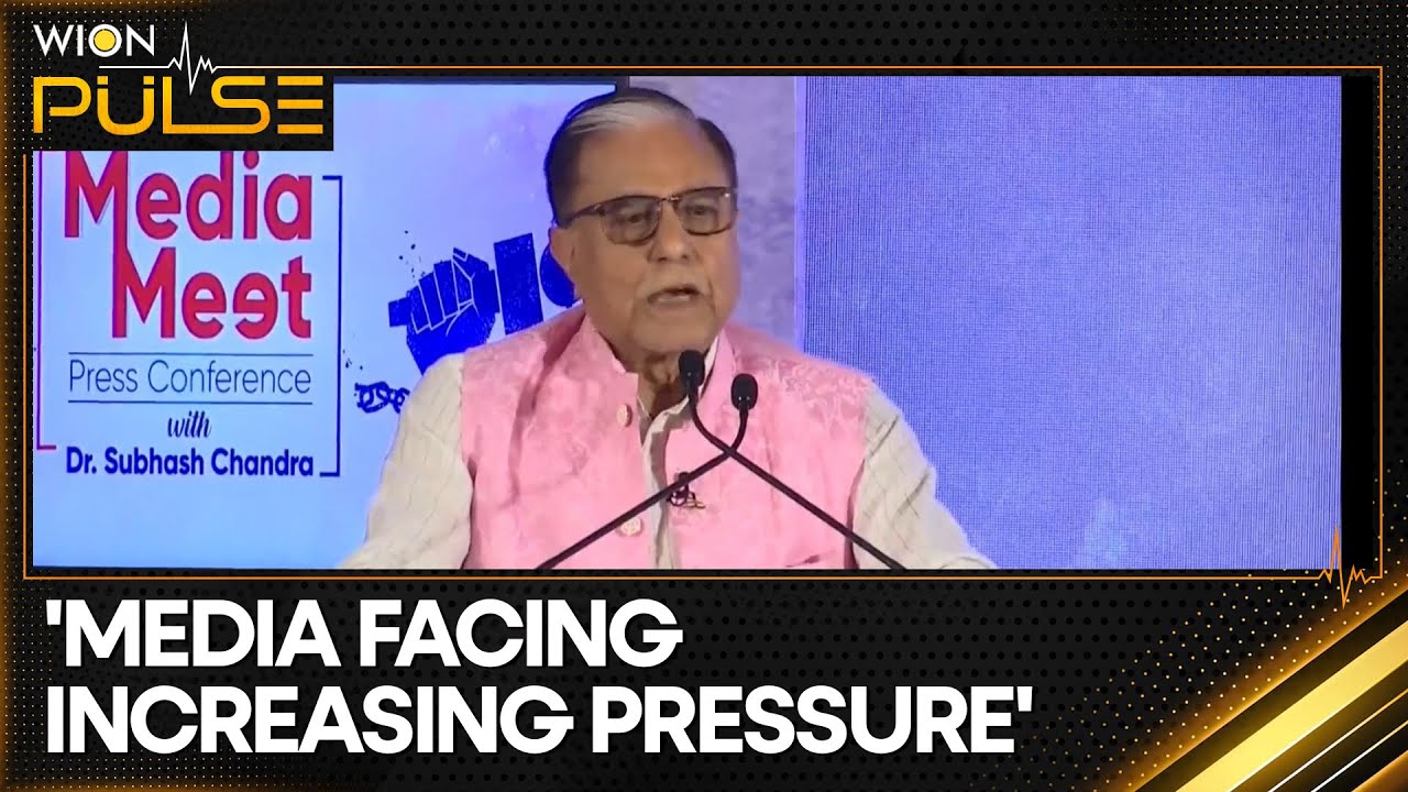 Zee's Dr. Subhash Chandra's message to members of fourth estate | WION ...