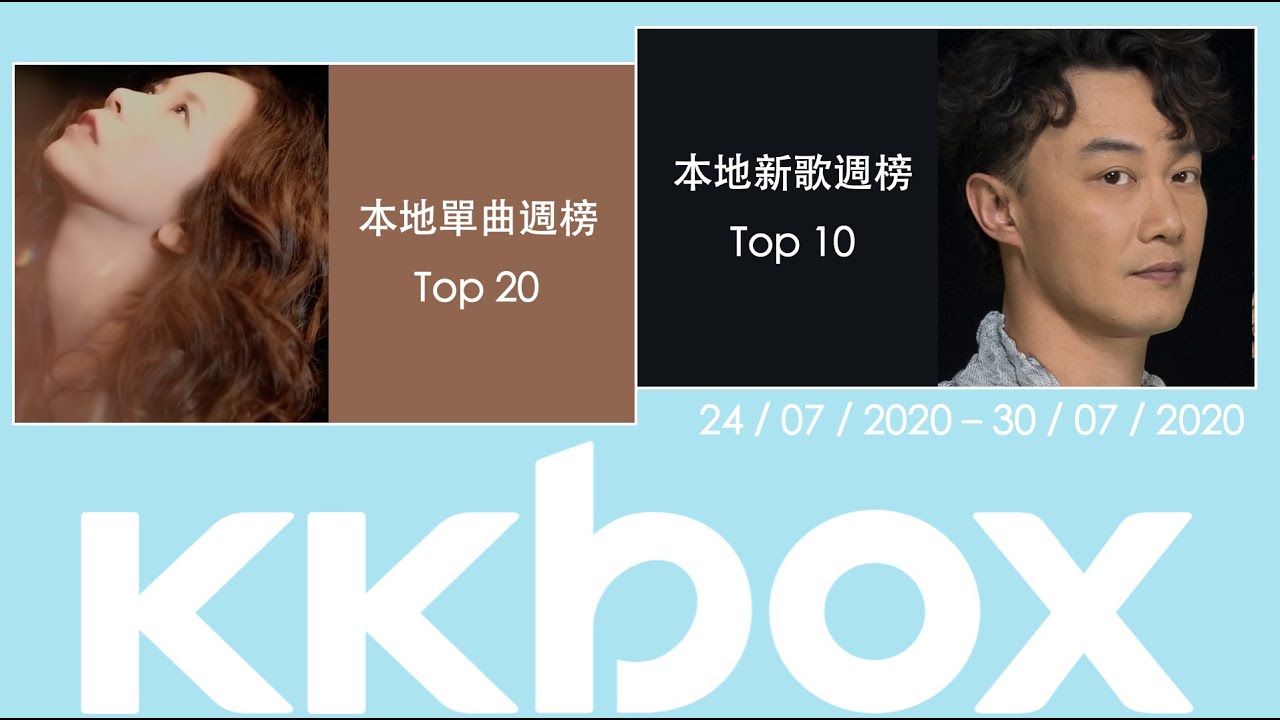 KKBOX 香港本地單曲週榜 24/7/2020 - 30/7/2020 - YouTube
