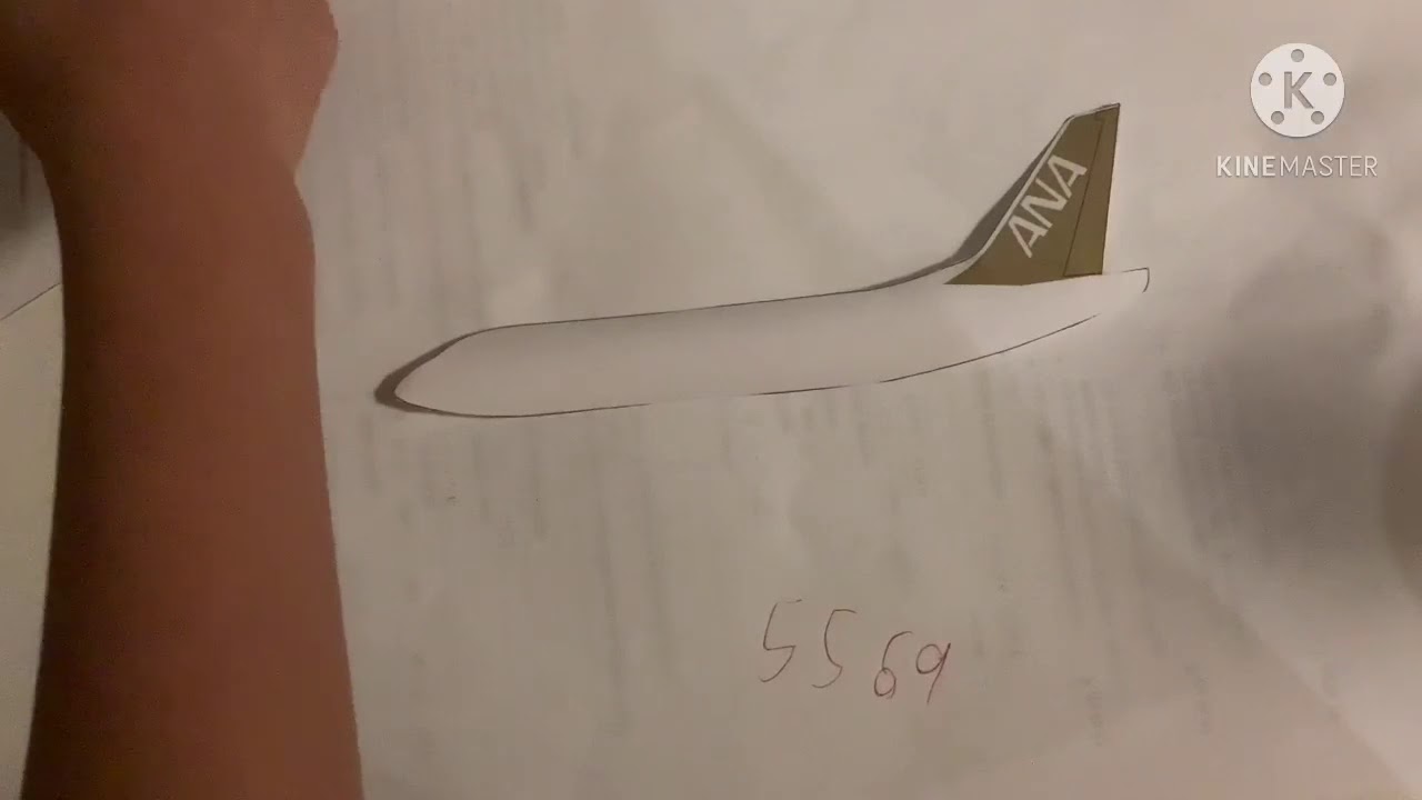 ANA Boeing 737-700 GOLD JET (instructions) - YouTube