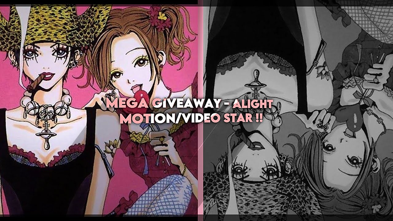 MEGA GIVEAWAY - ALIGHT MOTION AND VIDEO STAR 40K !! - YouTube
