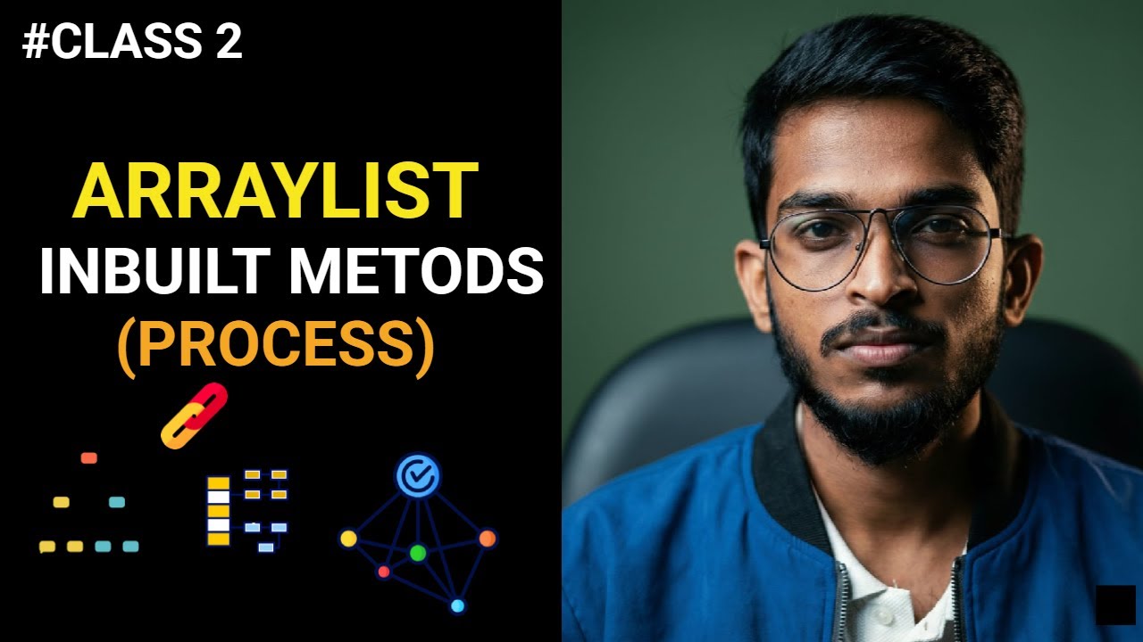 Class 2: Inbuilt methods in ArrayList - YouTube