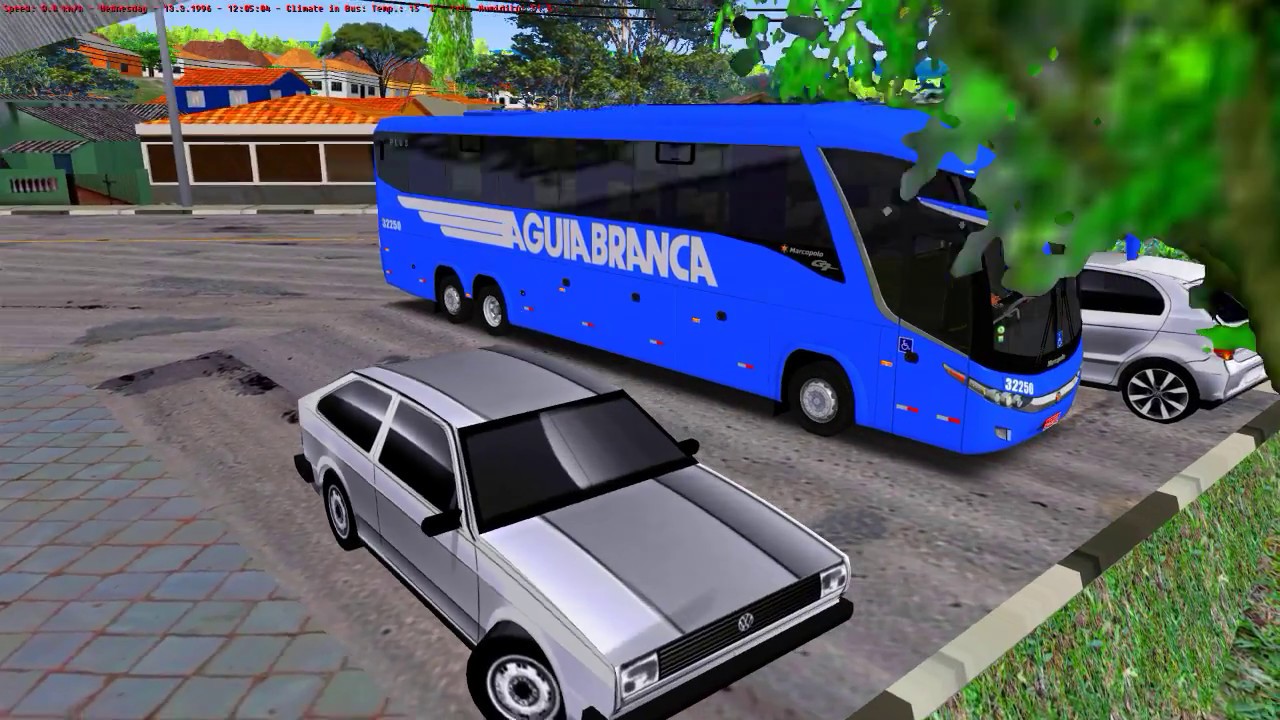 [OMSI 2] Paradiso 1200 Aguia Branca - Mapa Sp Brazil + G27 #OMSI2 #OMSI ...