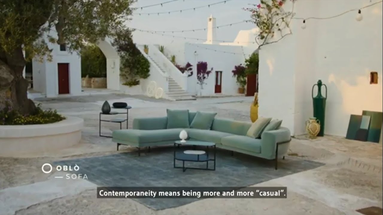 Melandas Furniture - Oblo Sofa | Natuzzi Italia - YouTube