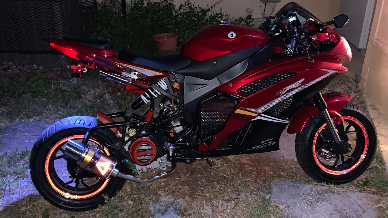 Df50sst | Venom x18 exhaust replacement - YouTube