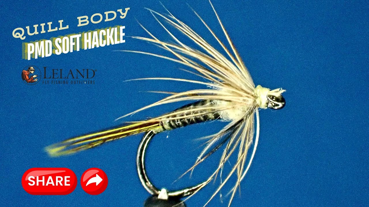 Master the Quill Body PMD Soft Hackle | Fly Tying Tutorial - YouTube