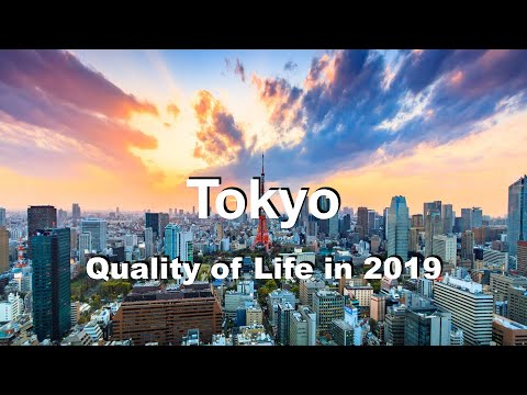 Quality of Life in Tokyo, Japan , rank 73rd in the world in 2019 - YouTube