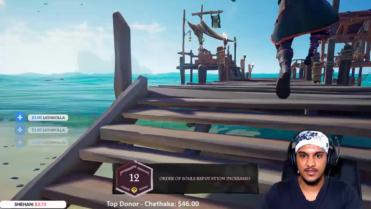 Sea Of Thieves with Lion Kolla, PaoneX, ChAbhi - YouTube