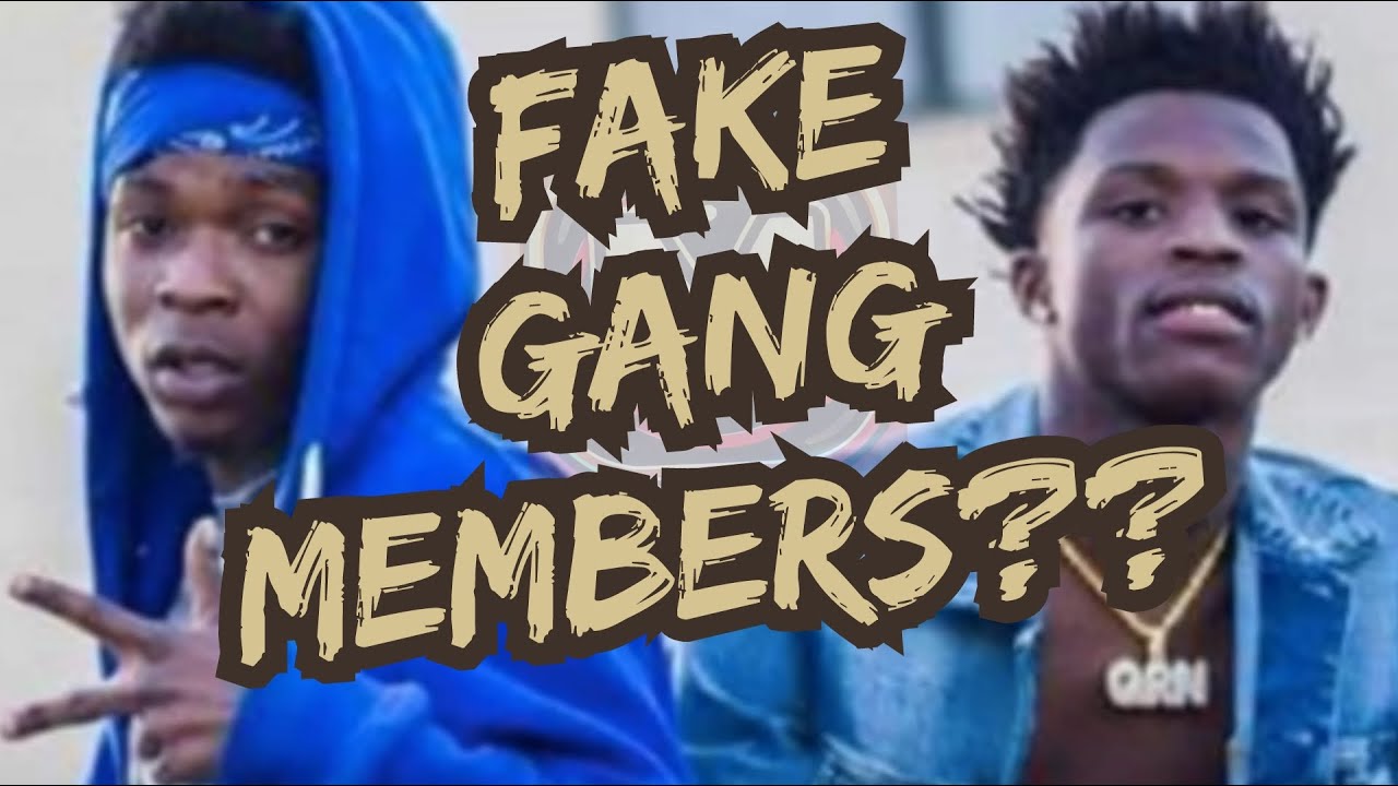 Rappers that are Fake Gang Members [Reaction] - YouTube