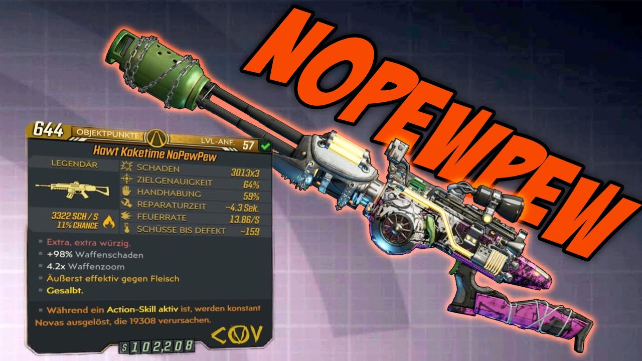 Borderlands 3 Guide - NoPewPew - Bestes COV Assault Rifle ?! Holt Sie ...