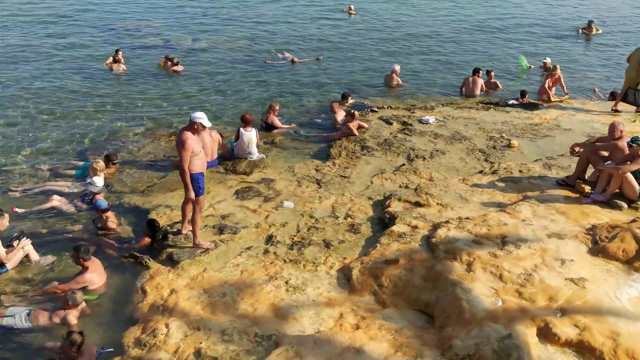 Evia Edipsos termalni mineralni izvori (jul 2018) - YouTube