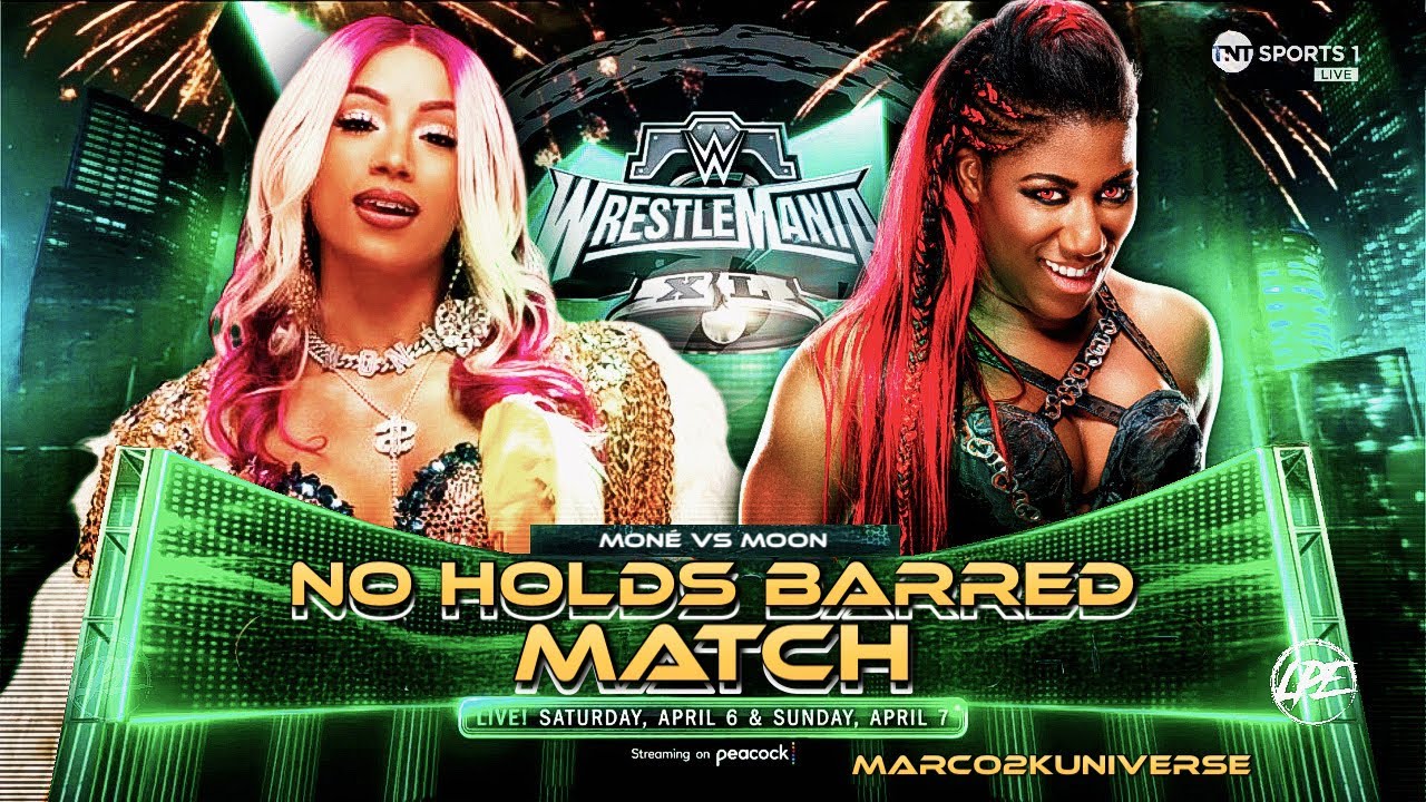 Mercedes Moné vs Ember Moon - No Holds Barred Match - YouTube