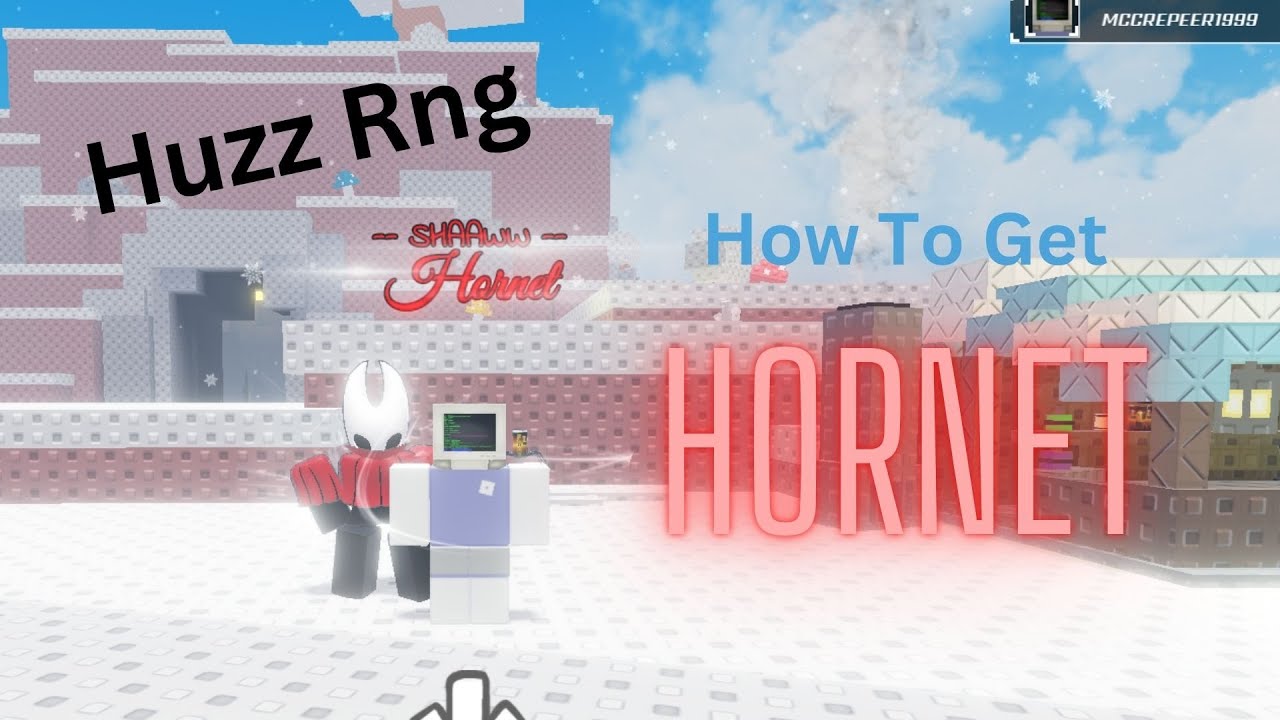 [HUZZ RNG] How to get Hornet (Secret Aura) - YouTube