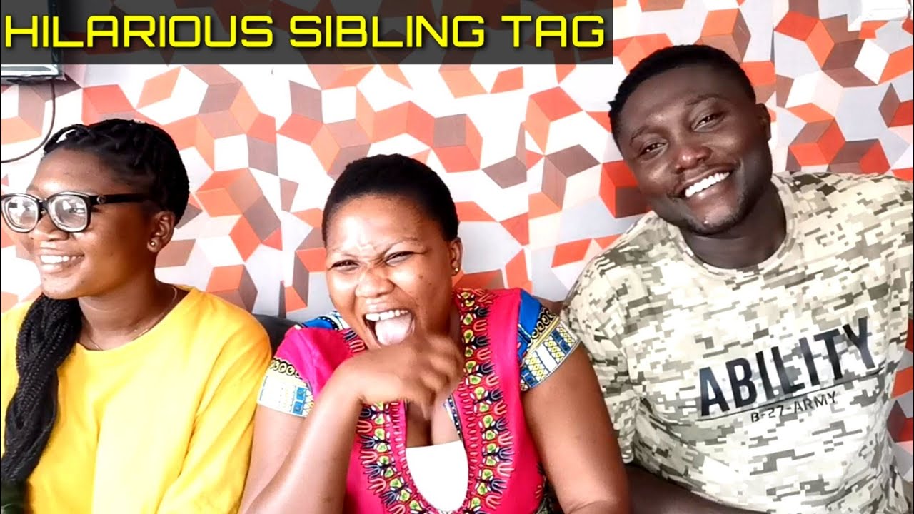 Who knows me better? Big brother or little sister🤔Hilarious Sibling tag ...