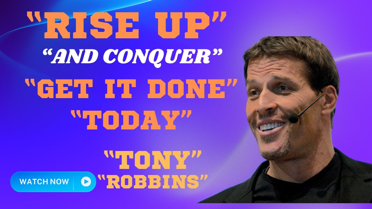 "Get up and Get it Done" "Rise up and conquer" motivational speech By ...