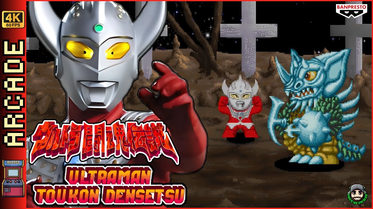 ULTRA TOUKON DENSETSU ( ARCADE / 1993 ) TARO / 1CC - 4K HD 60 FPS 🔴 ...