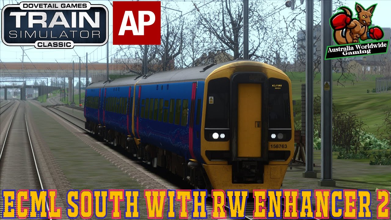 ECML South With AP's Class 158 & RW Enhancer 2 | Train Simulator ...