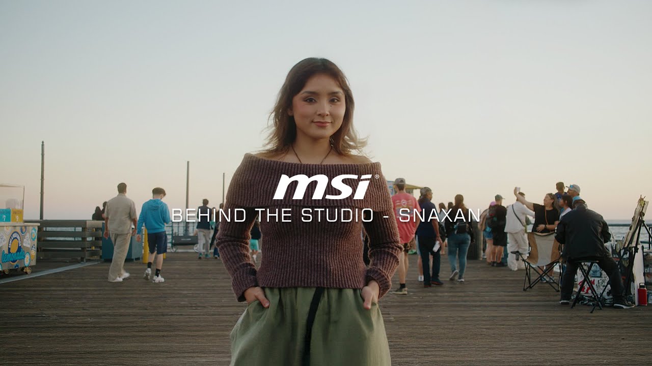 Behind the Studio with MSI Episode 3 - Snaxan - YouTube