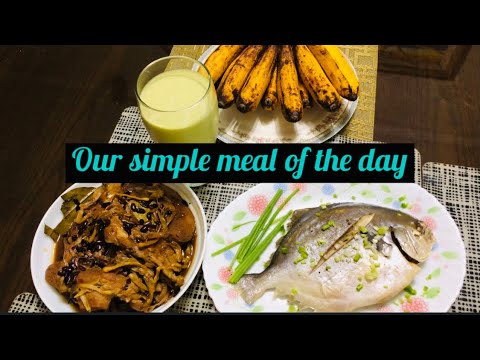 SIMPLE DISHES : Steam Pompano and Pata Humba - YouTube