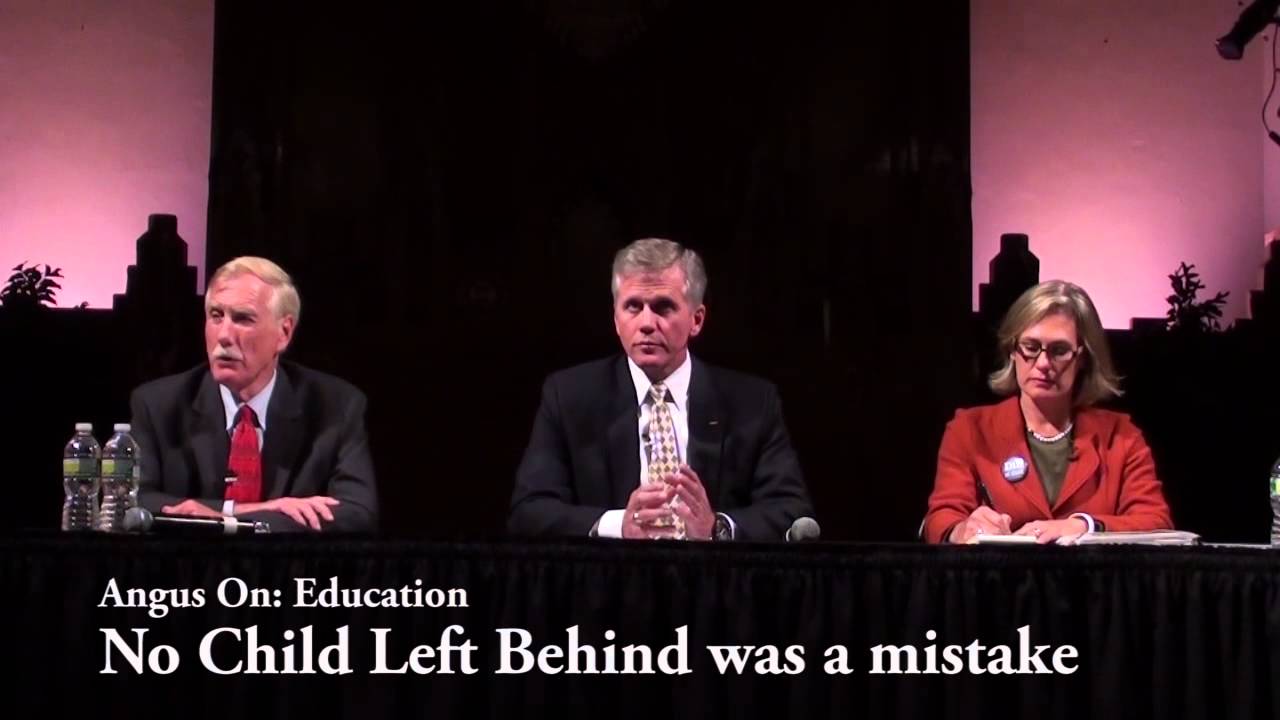 Angus King @ LSJ Debate: Education - YouTube