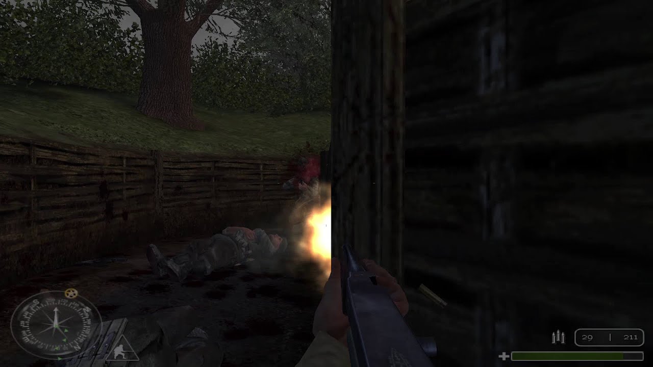 Call of Duty (2003) with Ammokids Blood Mod 3.0 - YouTube