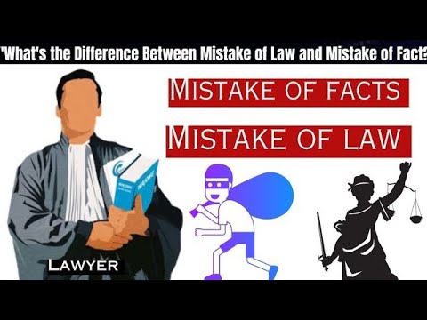 IPC 79 "What's the Difference Between Mistake of Law and Mistake of ...
