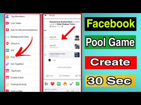 how to create facebook voting poll game | facebook par voting poll ...
