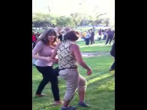 Strange Lady Dancing Weird at 13bedar (Orange County) 2011 - YouTube