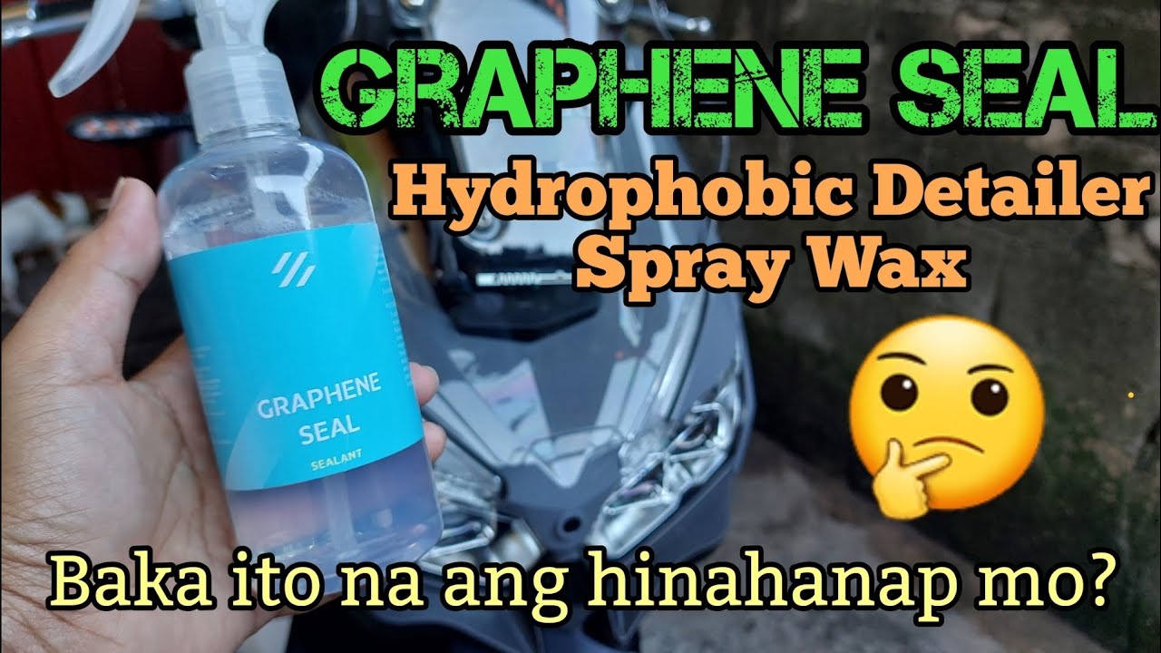 One of the Best Motorcycle Hydrophobic Detailer Spray Wax - Graphene ...